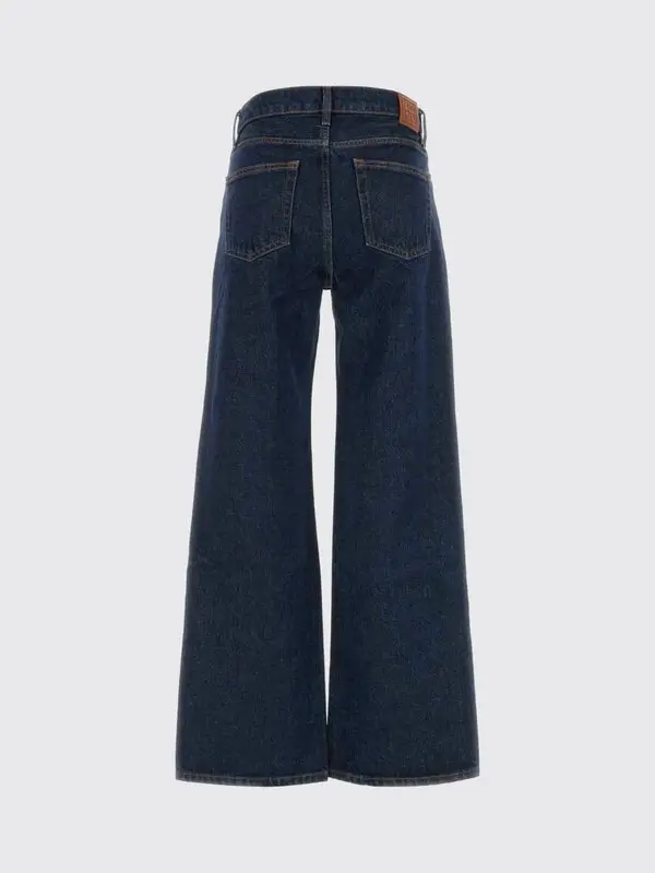 ANINE BING High-waisted Wide-leg Denim Jeans With Five Pockets