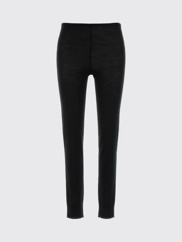 Gimaguas Skinny Leggings In Pure Wool With An Elasticated Waist