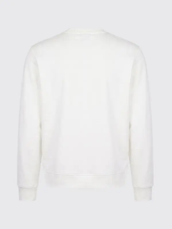 Emporio Armani Relaxed Fit Monogram Eagle Logo Crewneck Sweatshirt