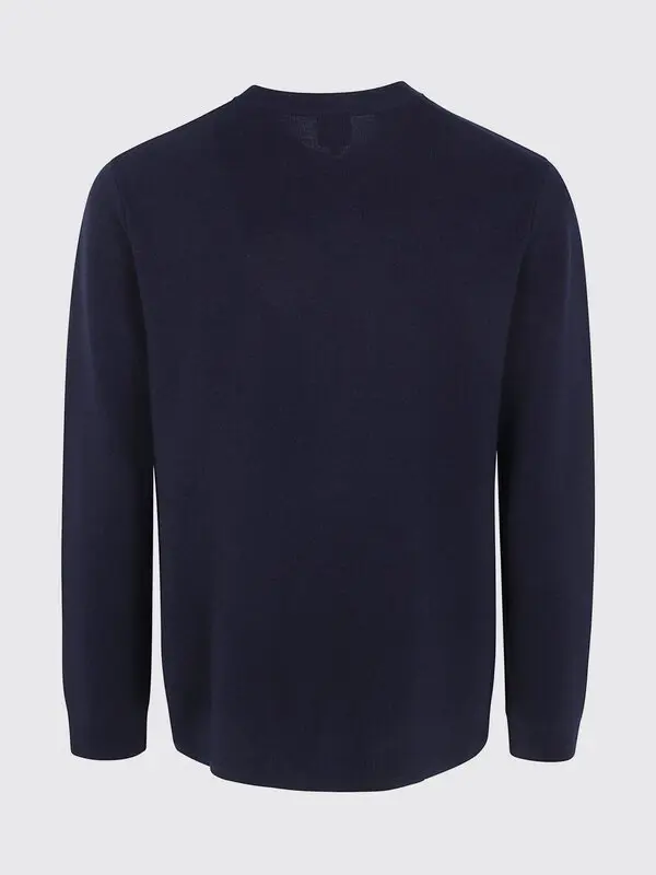 Paul Smith Crew Neck Merino Wool Jumper With Contrast Trims