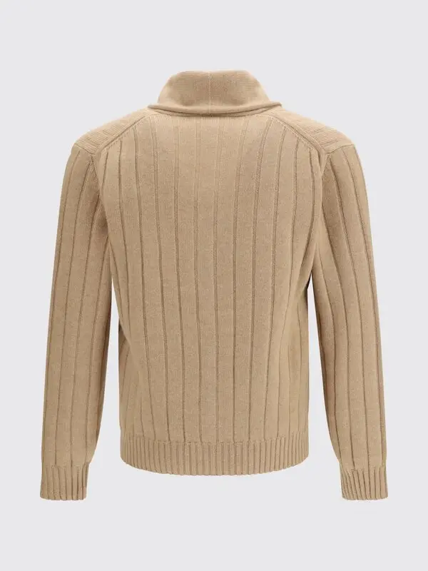 Brunello Cucinelli Pure Cashmere Shawl Collar Cardigan With Buttons