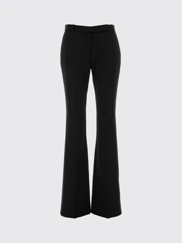 Alexander McQueen High-waisted Flared Wool Tailored Trousers
