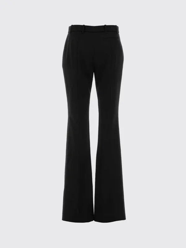 Alexander McQueen High-waisted Flared Wool Tailored Trousers