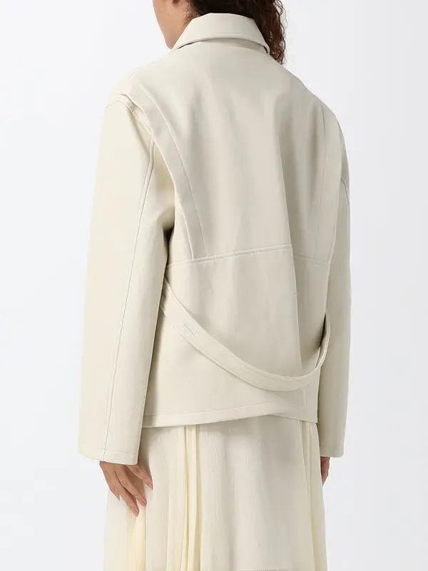 ELEH Viscose Blend Shirt Jacket With Flap Pockets