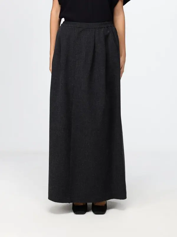 ELEH Long Cady Pencil Skirt With High Elasticated Waist