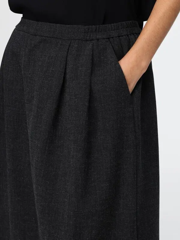 ELEH Long Cady Pencil Skirt With High Elasticated Waist