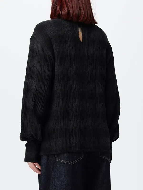 TELA Check Wool-blend Blouse With Pussy-bow Neck And Dropped Shoulders