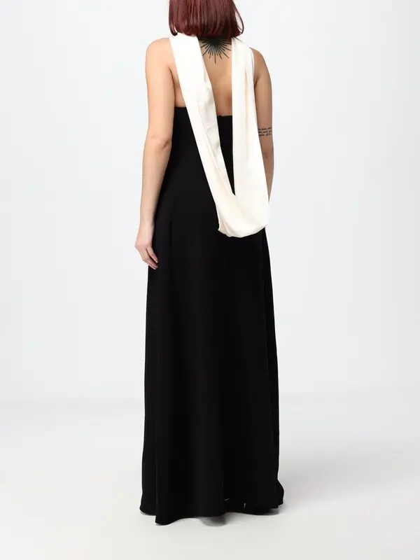 ELEH Crêpe Halterneck Long Evening Gown