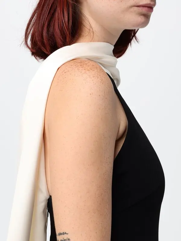 ELEH Crêpe Halterneck Long Evening Gown