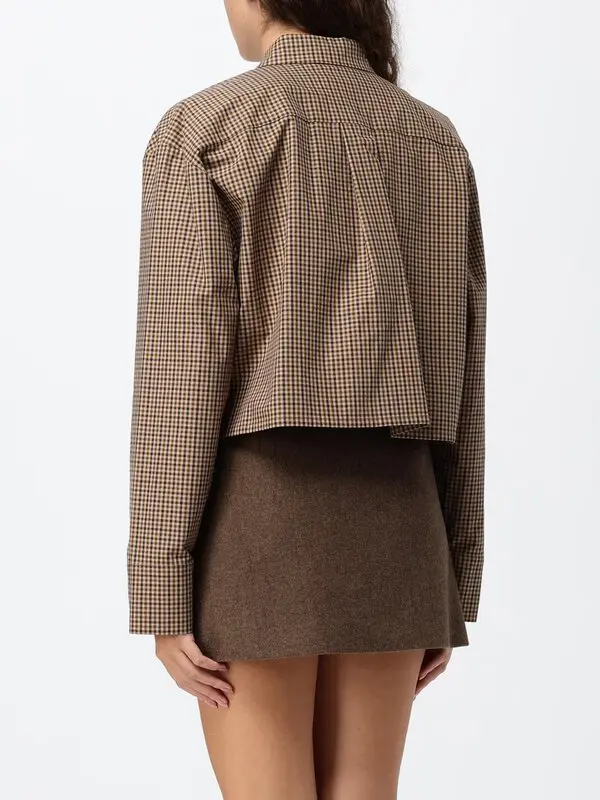 ELEH Long-sleeved Casual Check Cotton Shirt With A Classic Collar