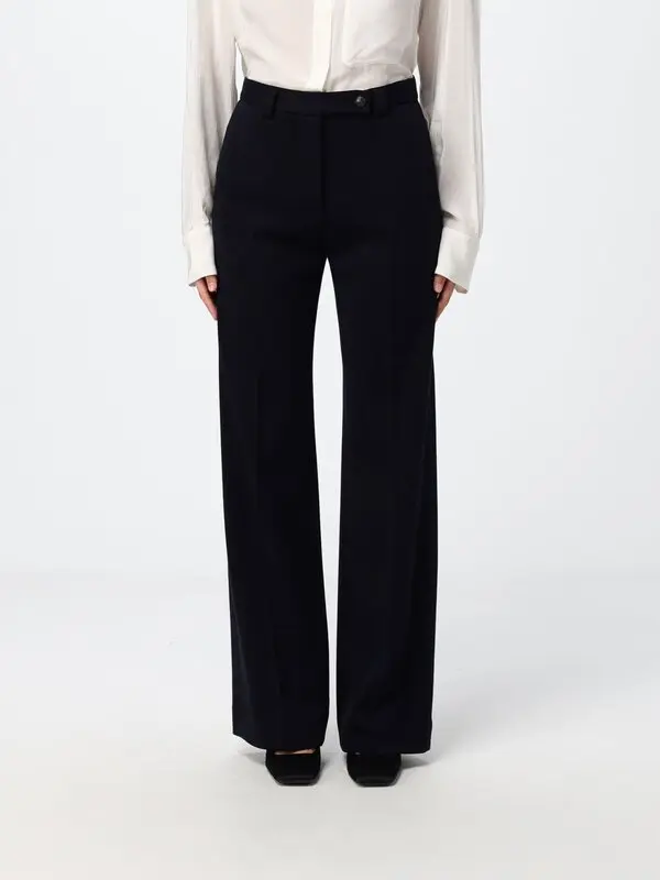 TELA High-waisted Tailored Straight-leg Trousers In Wool Blend