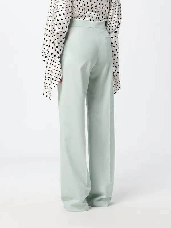 Stella McCartney High-waisted Wide-leg Tailored Wool Trousers