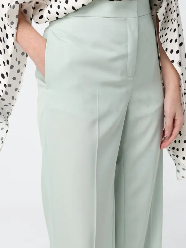 Stella McCartney High-waisted Wide-leg Tailored Wool Trousers