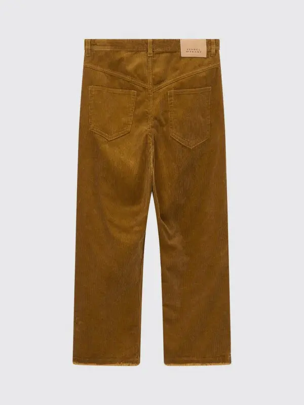 Isabel Marant Étoile Mid-rise Straight-leg Trousers In Corduroy