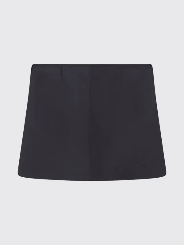 COURREGES A-line Crêpe Slim Fit Mini Skirt