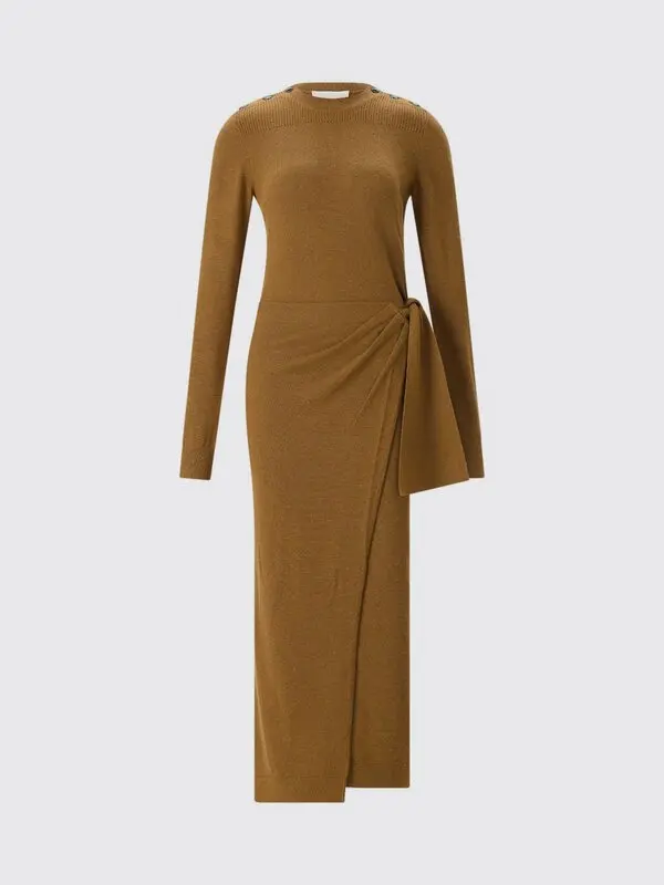 Isabel Marant Étoile Jozira Midi Wrap Dress In Viscose With Waist Knot