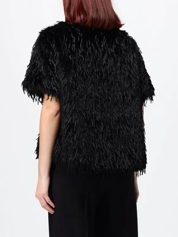 Ter Et Bantine Short-sleeved Top With Crew Neck And Dropped Shoulders