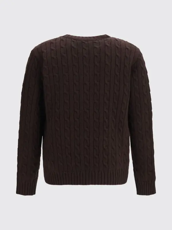 Valentino Garavani V-neck Pure Wool Cardigan With Ribbed Trims