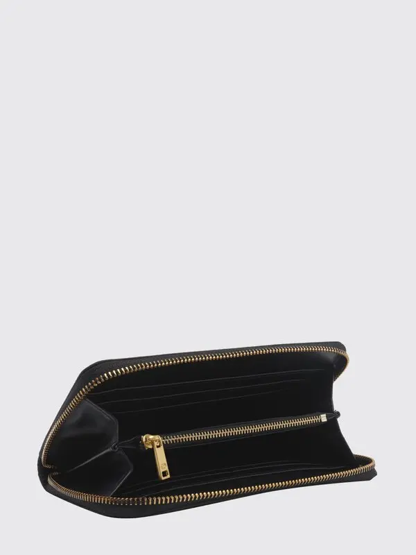 LA CARRIE Continental Zip-around Wallet In Faux Leather - Brown