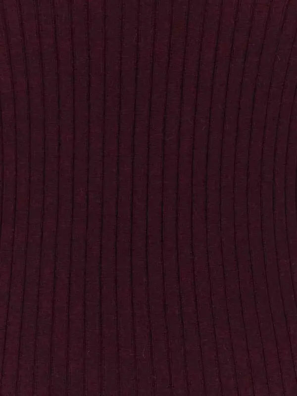 JIL SANDER Slim Fit Wool And Silk Jumper With Mock Neck And Cut-out