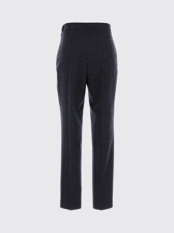 JIL SANDER High-waisted Skinny Trousers In Pure Wool