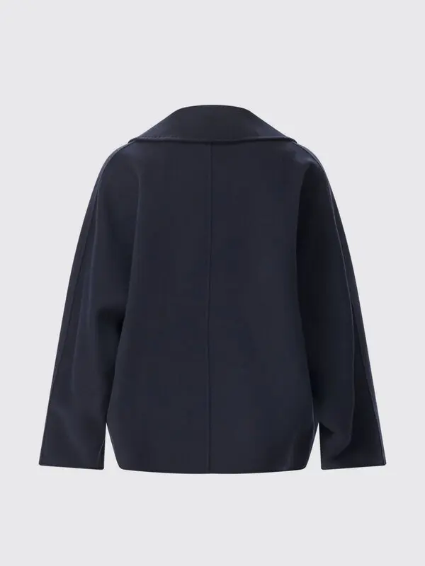 Max Mara Double-breasted Peacoat In Pure Virgin Wool