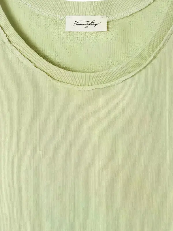 American Vintage Vibtown Raw-edge Tank Top