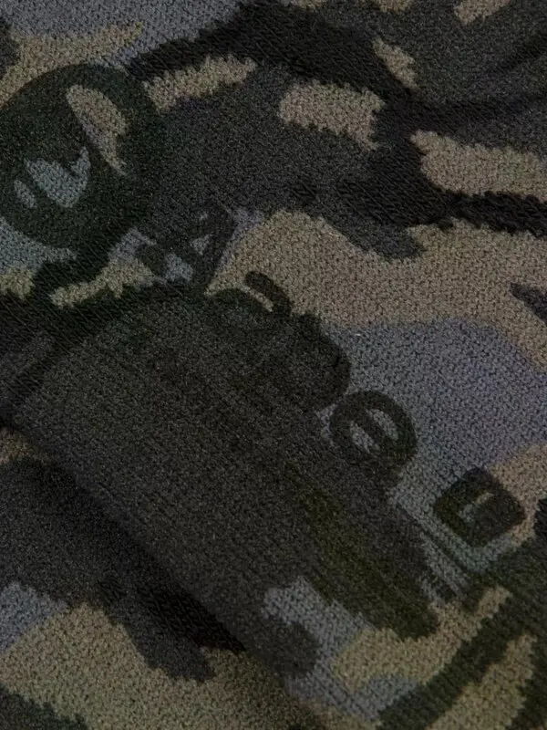 AAPE BY *A BATHING APE Moonface Camo-print Socks