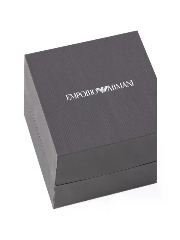 EMPORIO ARMANI Logo-detail 43mm Watch