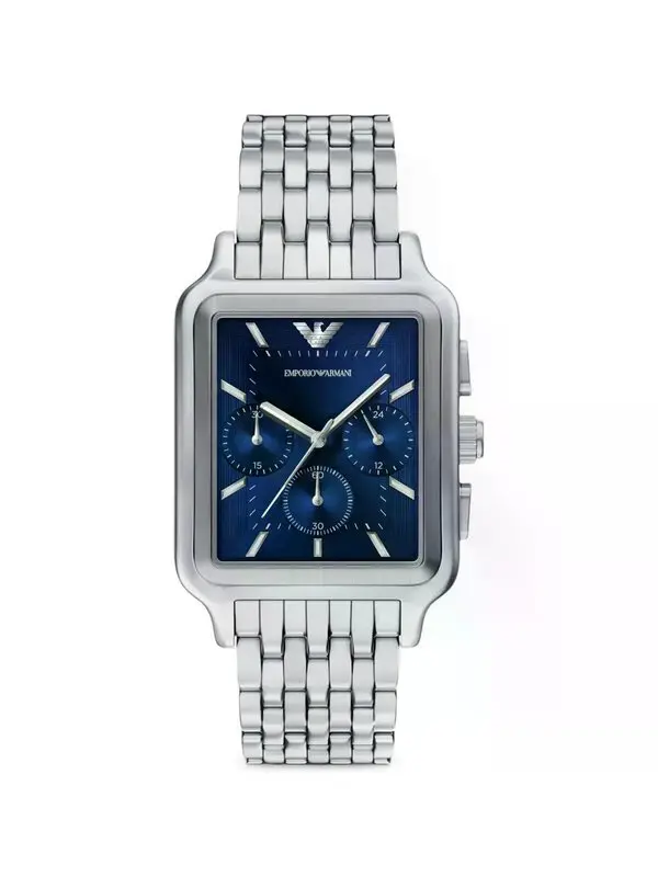Emporio Armani Quartz Chronograph Watch - Blue