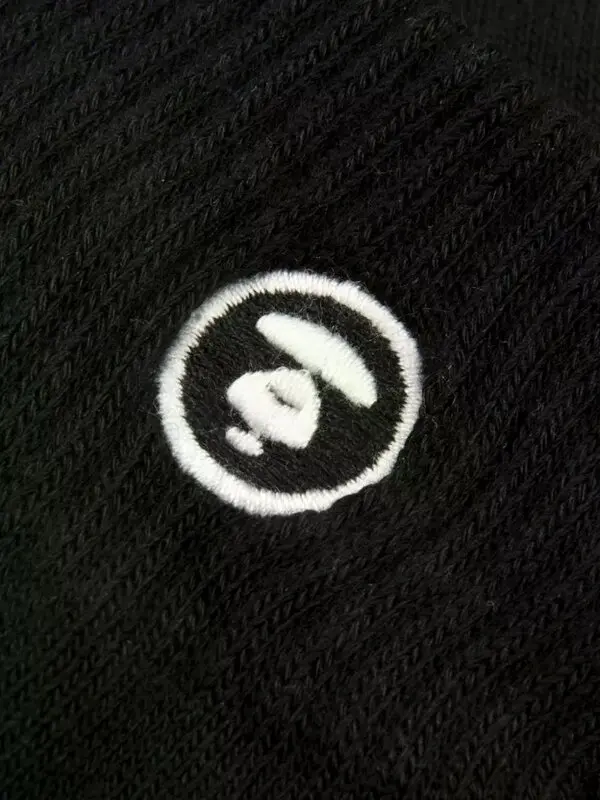 AAPE BY *A BATHING APE Aapenow Moonface-patch Socks