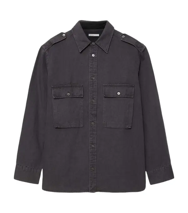 ALLSAINTS Cotton-linen Hart Oversized Shirt