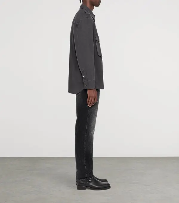 ALLSAINTS Cotton-linen Hart Oversized Shirt