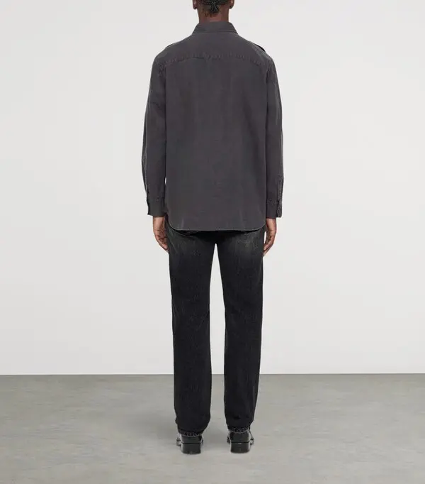 ALLSAINTS Cotton-linen Hart Oversized Shirt