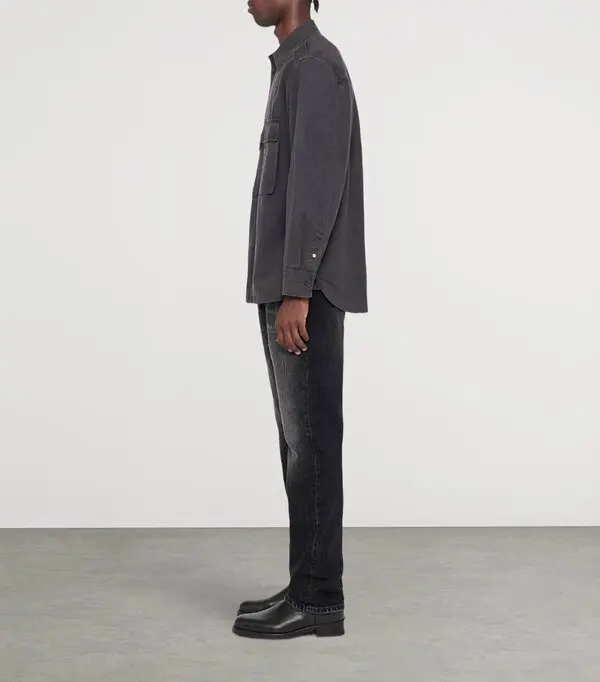 ALLSAINTS Cotton-linen Hart Oversized Shirt