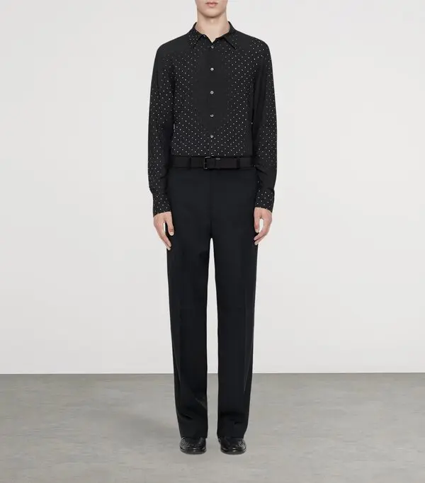 ALLSAINTS Faded Polka Dot Shirt
