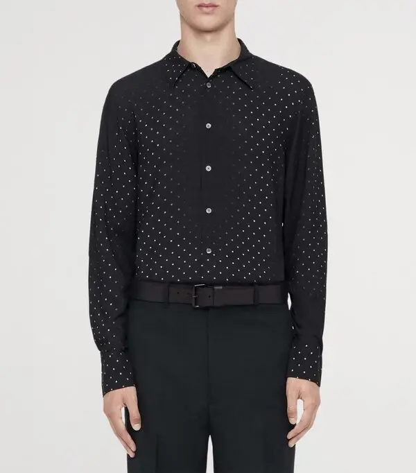 ALLSAINTS Faded Polka Dot Shirt