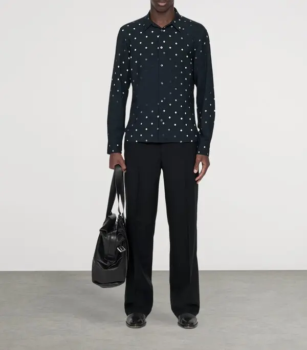 ALLSAINTS Polka Dot Fade Long-sleeve Shirt