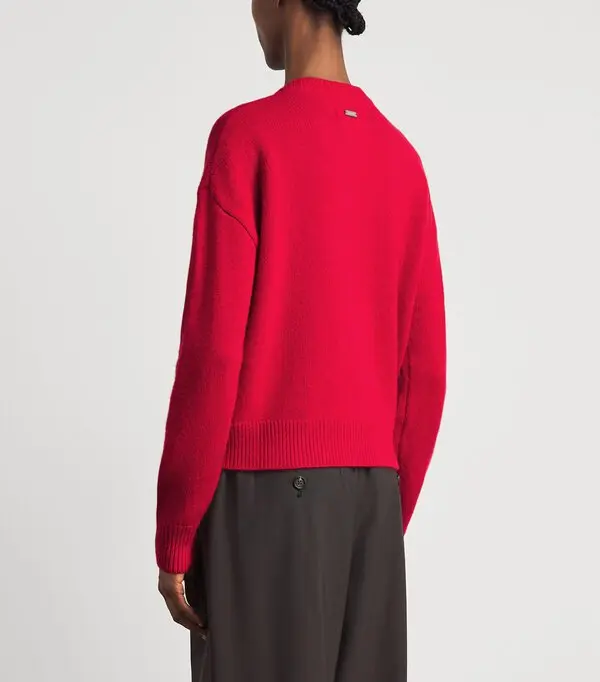 Barbour Wool-cashmere Woodhouse Cardigan - Red
