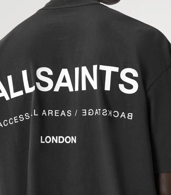 ALLSAINTS Cotton Backstage T-shirt - Grey