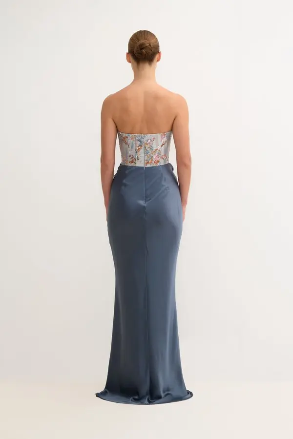 SAU LEE Sandrine Embellished Gown