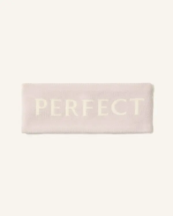 Perfect Moment Wool Headband - Oyster-pink
