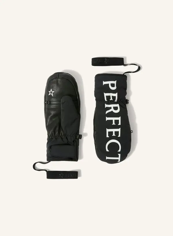 Perfect Moment Logo Mittens