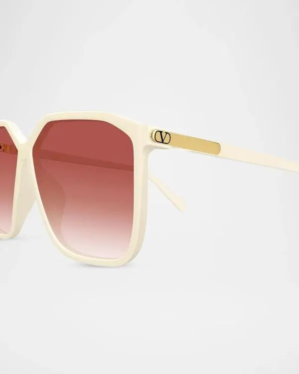 Valentino Garavani Vilouette 59mm Geometric Sunglasses