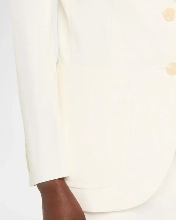 Victoria Beckham Patch-pocket Single-breasted Jacket