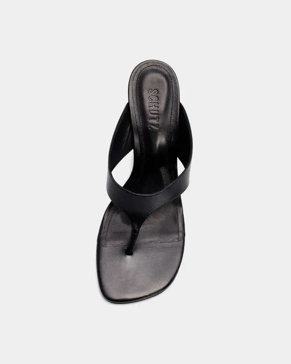 Schutz Maya 90mm Leather Sandals