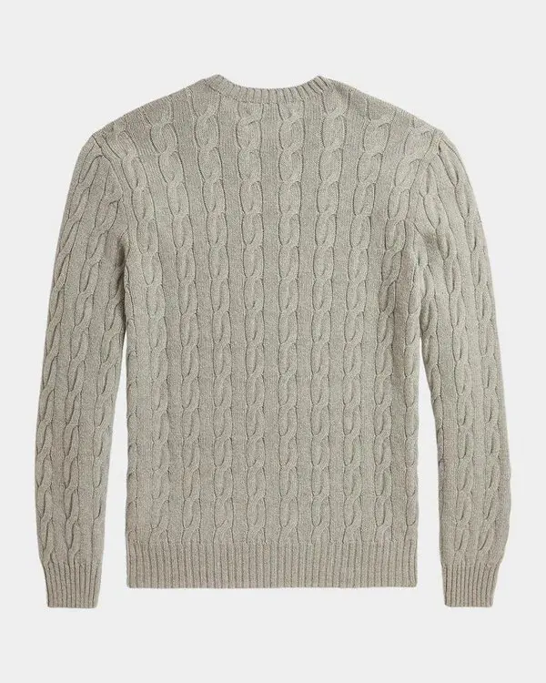 Ralph Lauren Purple Label Apos;s Cable-knit Cashmere Crewneck Sweater