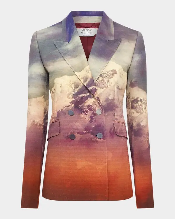 Gabriela Hearst Angela Virgin Wool Blazer - Mountain