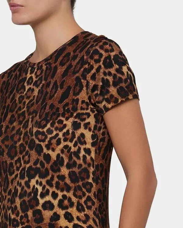 L & APOS;AGENCE Ressi -print T-shirt