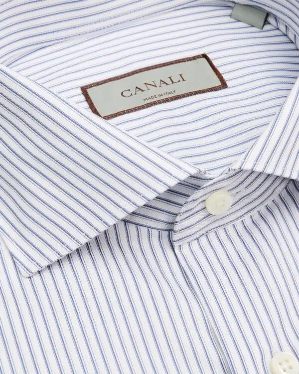 CANALI Apos;s Striped Cotton Dress Shirt